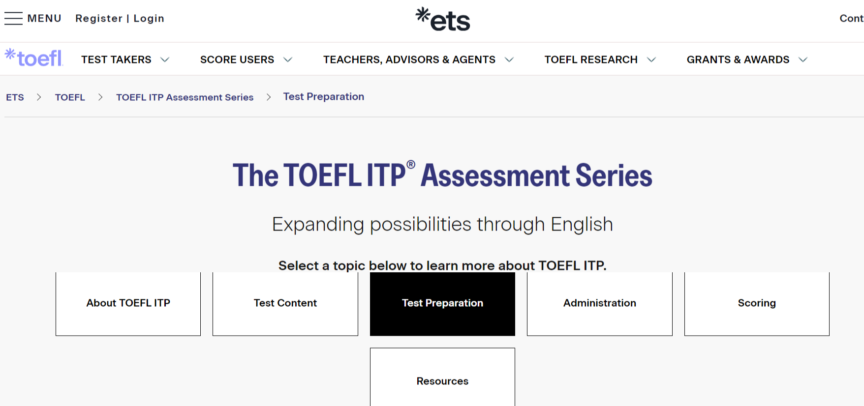 TOEFL ITP®テストデジタル版 受験のご案内 | 受験者の方へ | TOEFLテスト日本事務局
